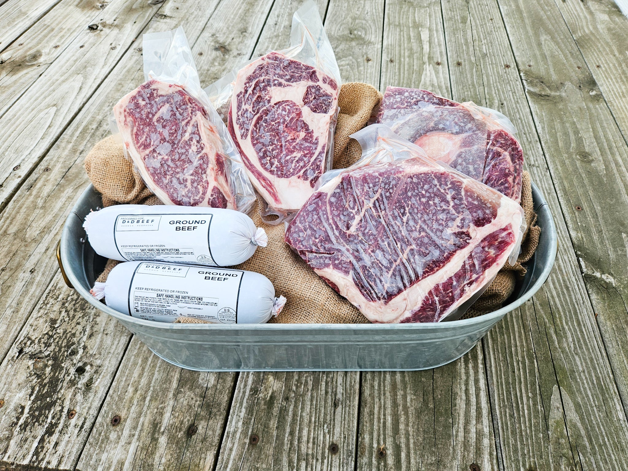 Sampler Box Special - D&D Beef